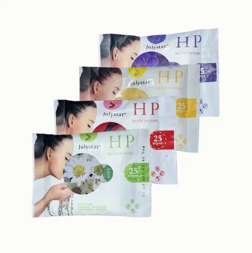 Pack pf 1 H P 5 in 1 Action Cleansing & Moisturizing Lavender Wipes ...