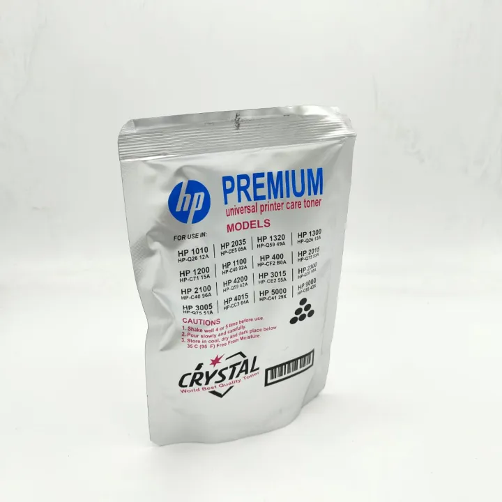 Premium universal printer toner powder For HP Laserjet printers - 140g ...