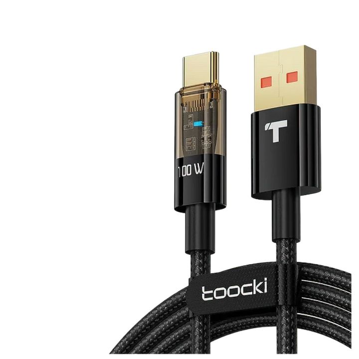 Toocki 6A USB C Cable Type C For Huawei Xiaomi Samsung 100W Fast ...