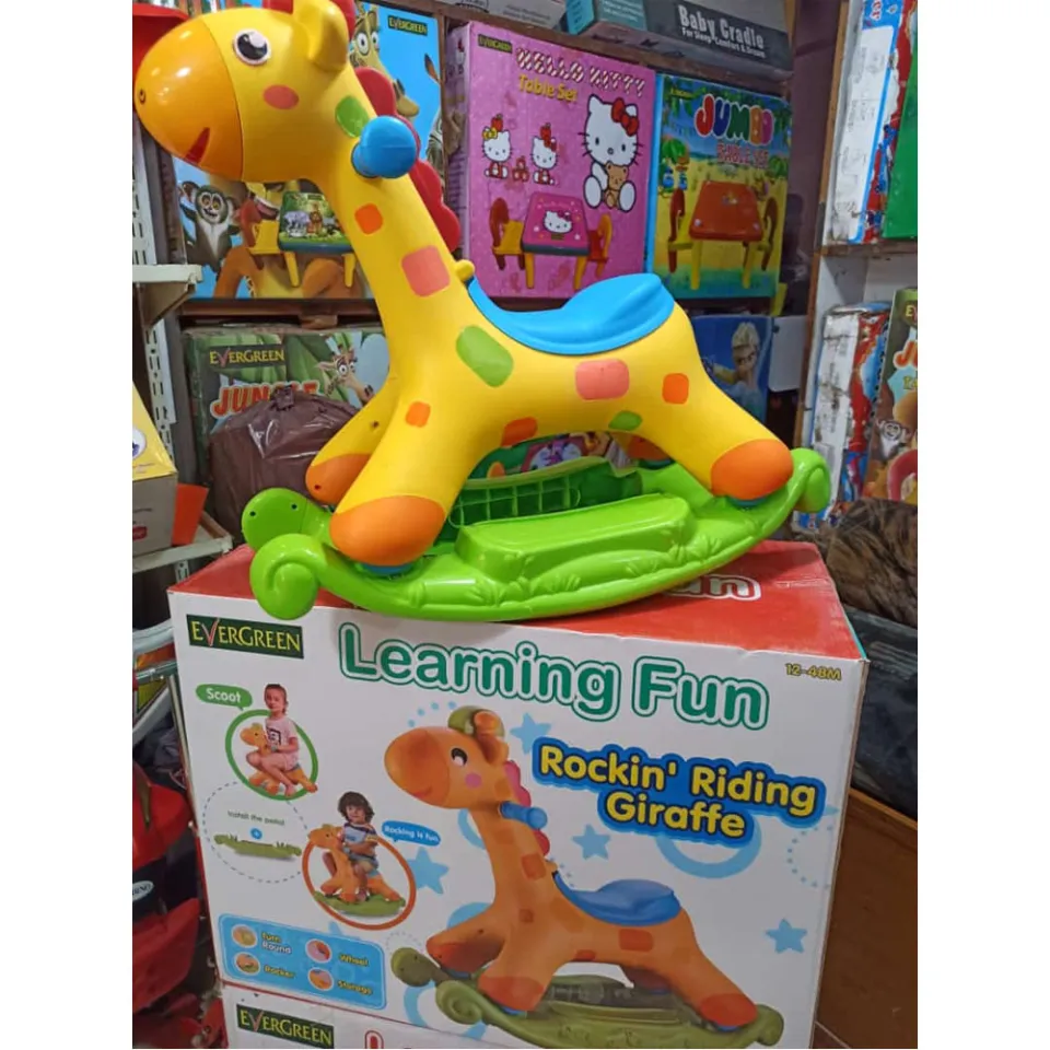 Riding Giraffe