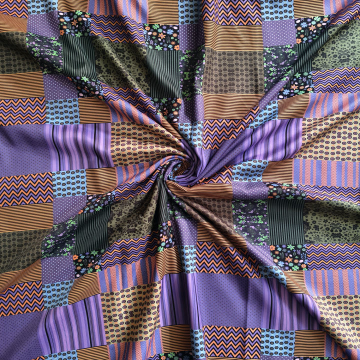 Wild Mix Patterns Digital Swiss 2pc Unstitched TD-D11 | Daraz.pk
