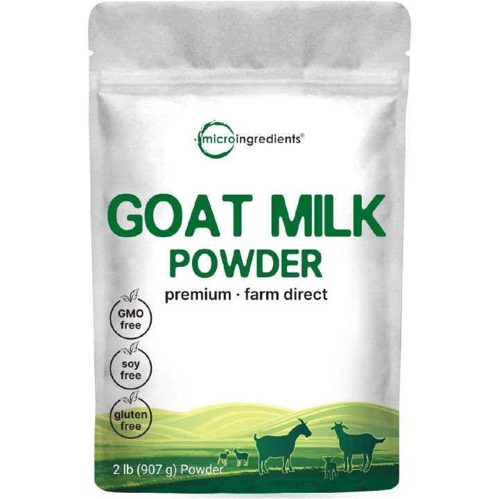 Goat Milk Powder, 1 Lb | Grass Fed Source, Australian Farm Derived ...
