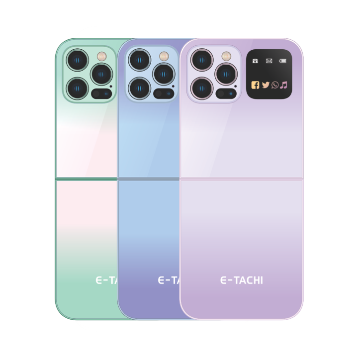 E-Tachi iPro Fold 2.4 Inch - 2000mAh Battery - Dual Sim- Any Colour ...