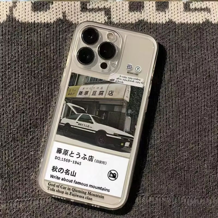 Classic Comic Initial D JDM AE86 Phone Cases For iPhone 17Air 16 15 14 ...