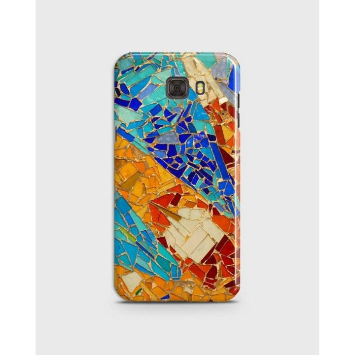 C7 Pro Case Cover 3d Hard- Samsung Park Mosaic Style - 1cover2546 ...
