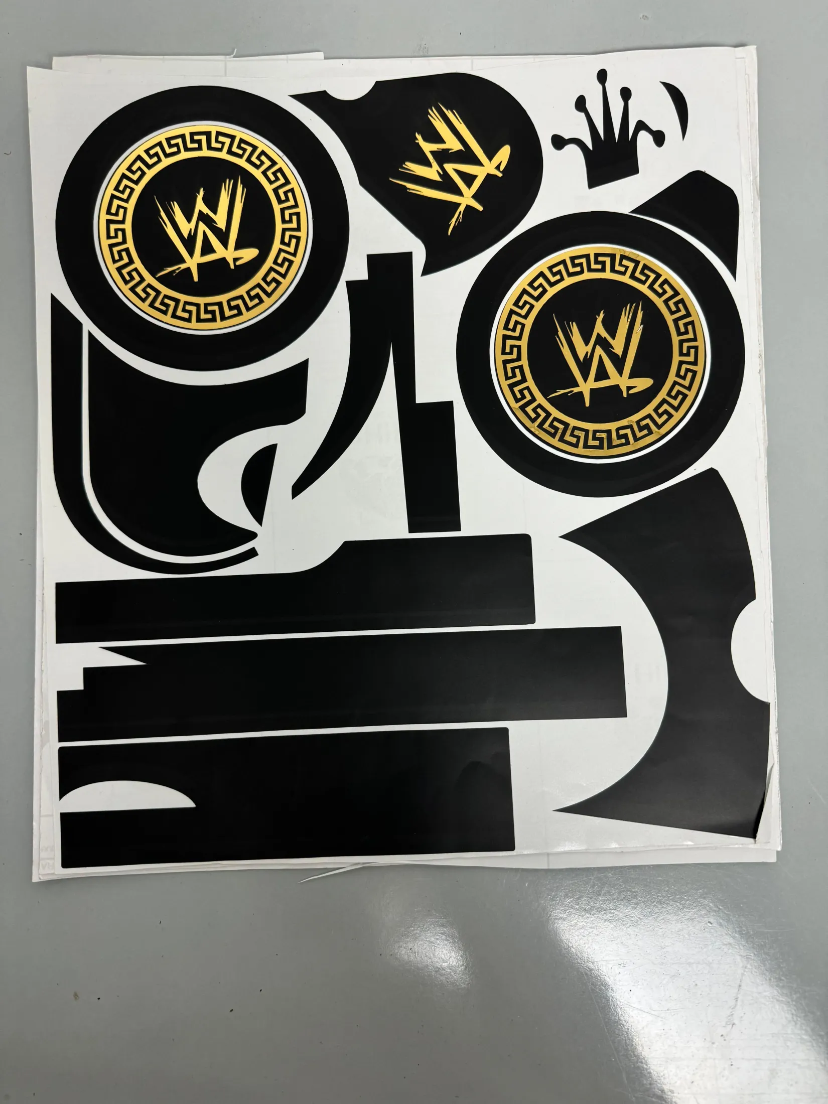 Full Engine Sticker Kit For 70 Motorcycle Sticker For 70 Bike Black and ...