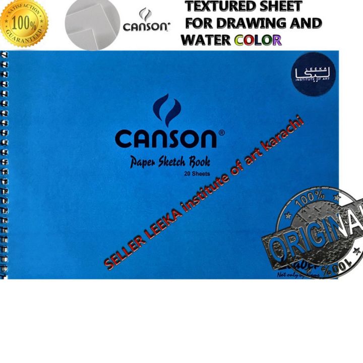 canson sketch book A4 size for drawing shading pencil color watercolor ...