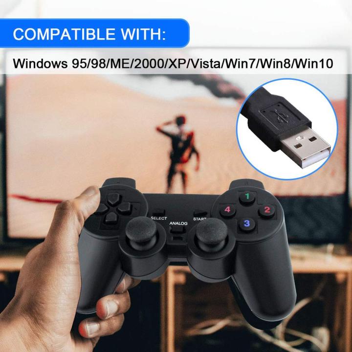 UCom Wired Game Controller Gaming Joypad Joystick USB Gamepad Joy stick ...