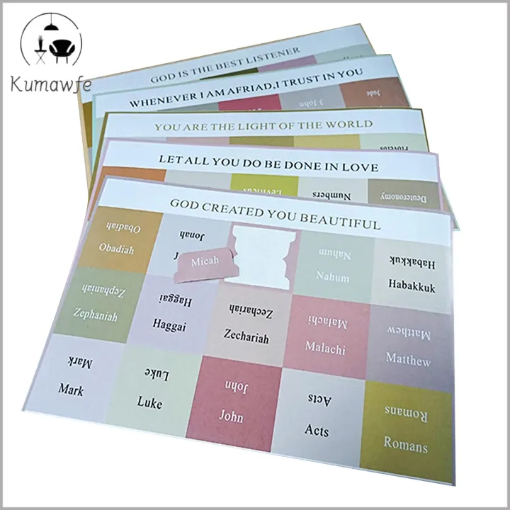 Personalized Bible Index Stickers Large Print Bible Tabs for Easy ...