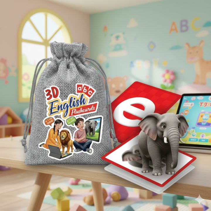 3D English Flashcards for Kids - Augmented Reality AR 3D FLASHCARD for ...