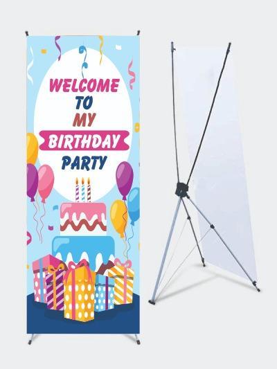 Welcome Birthday Standee (With Stand & Bag) | Daraz.pk