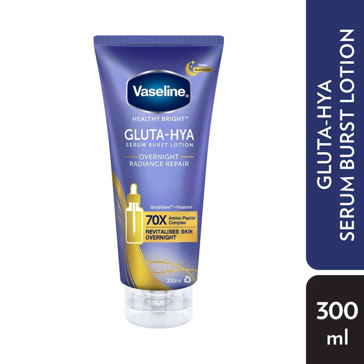Gluta-Hya Serum Lotion Overnight Rad Repair Advanced Overnight Skin ...