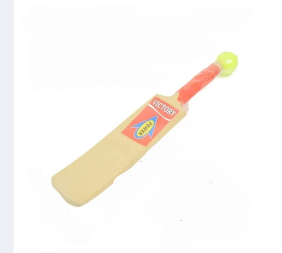 Plastic Cricket Bat for kids with plastic Ball | Daraz.pk