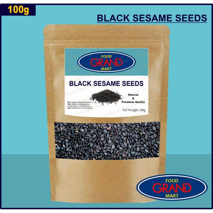 Black Sesame Seed (Kalay Til) - 100 Grams | Daraz.pk