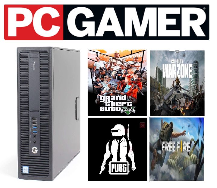 ProDesk 800/600 G2 Gaming pc Intel Core i5 6th Generation 3.20 GHz, 8GB ...