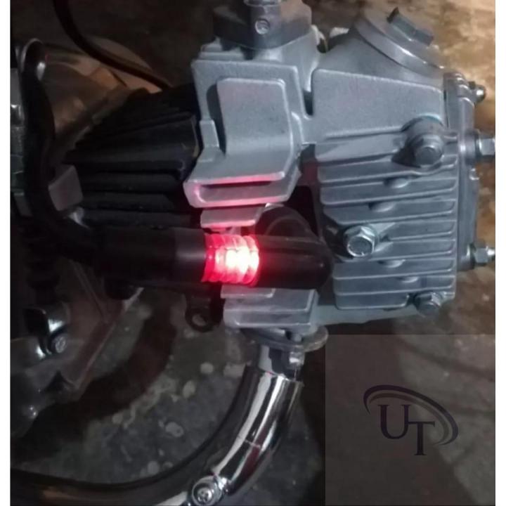 Plug Cap with Light for Bikes ,Plug Holder,Plug Adapter | Daraz.pk