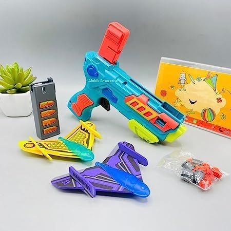 Plane Launcher Air Battle Airplane Shooting Toys For Kids Multi ...