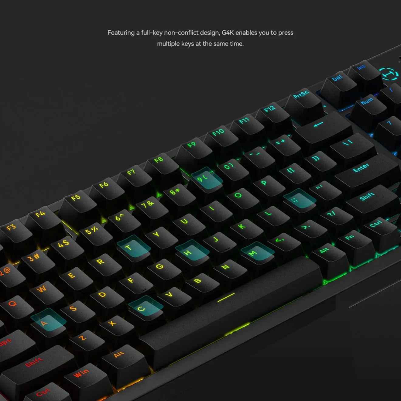 Edifier Hecate G4K Premium Gaming Mechanical Keyboard - Three-Mode Connectivity, Gasket Mounted ...