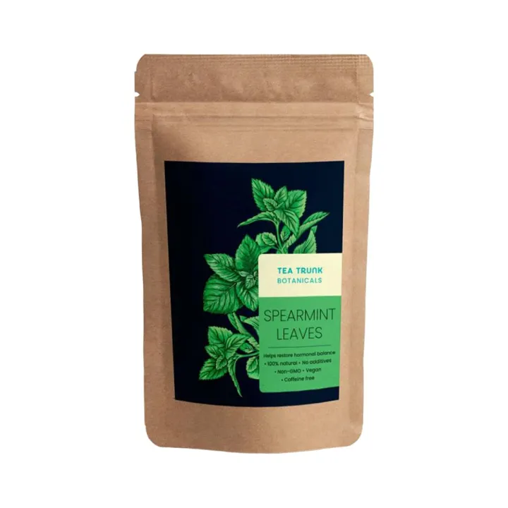 Tea Trunk Spearmint Leaves 50g| Natural | Calming Tea for Relaxation ...