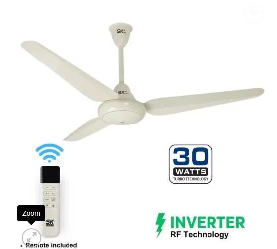SK super delux (Inverter) 30 Watts fans AC | Eco-Smart Series Remote ...