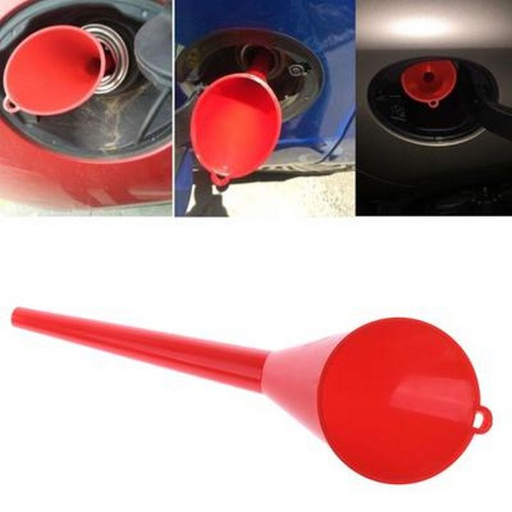 Multi-Purpose Universal Oil Funnel Long Neck Plastic Funnel Auto ...