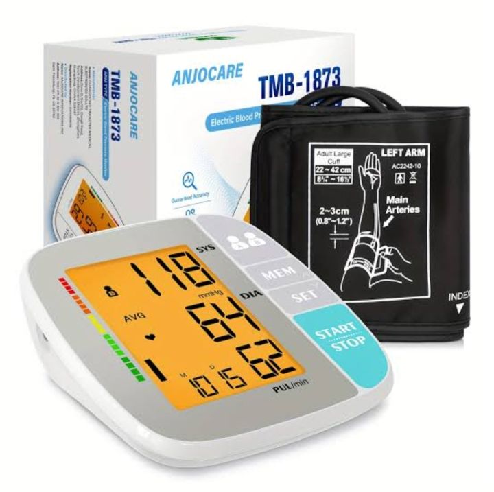 Digital Arm Blood Pressure Test Kit Cuff Sensor Monitor BP Automatic ...