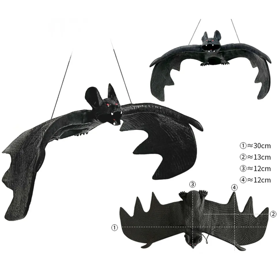 Scary Haunted House Bats