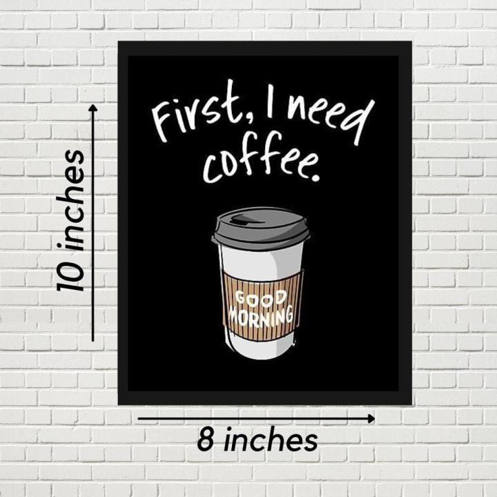 Coffee Lover Wall Frame for room decoration | Daraz.pk