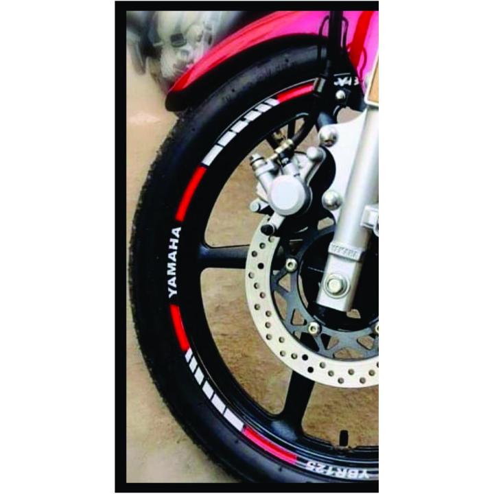 YAMAHA YBR-125 RIM STICKER (Y3C) | Daraz.pk