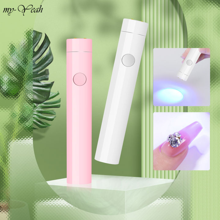 Myyeah Mini Portable 3 Leds Handheld Lamp USB Flashlight UV Lamp ...