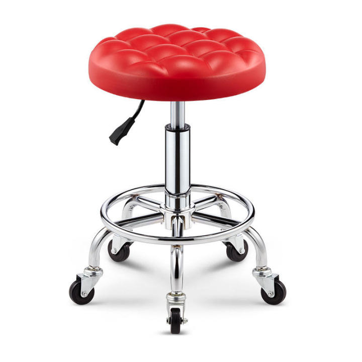 Modern Soft Laboratory Stool Bar Pu Leather Seat Commercial Swivel ...