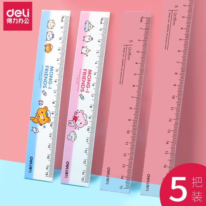 Powerful wave ruler ruler 15cm20cm ruler transparent plastic ruler with ...