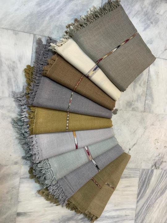 Swati Wool Chadar for Men – 52 Daga Traditional Handwoven Shawl” | Daraz.pk