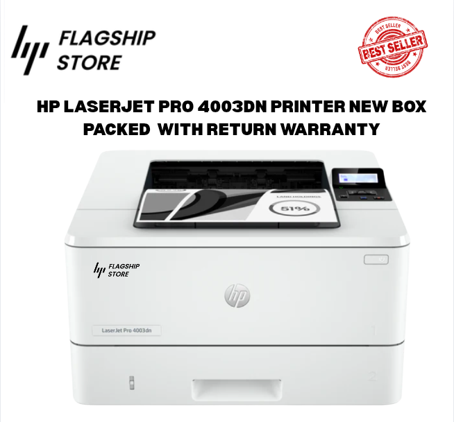 HP LaserJet Pro 4003dn Printer With Return Warranty | Daraz.pk
