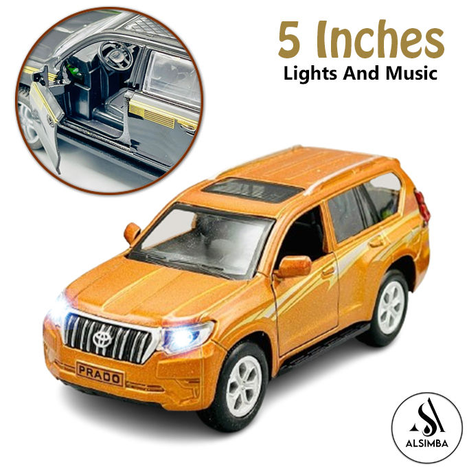 Toyota Land Cruiser Prado Front Doors Open With Lights and Music ...