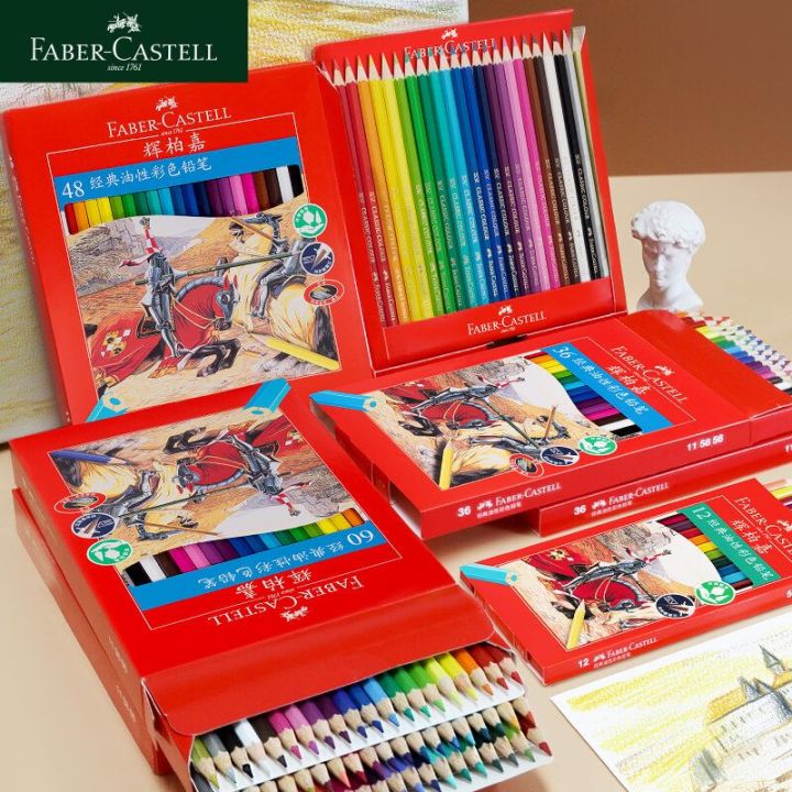Faber Castel Professional Classic Colored Pencil Set In 12/24/36/48 ...