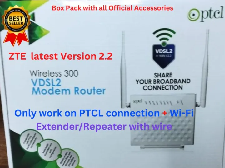 PTCL WIFI ROUTER LATEST VERSION 2.2 | Daraz.pk