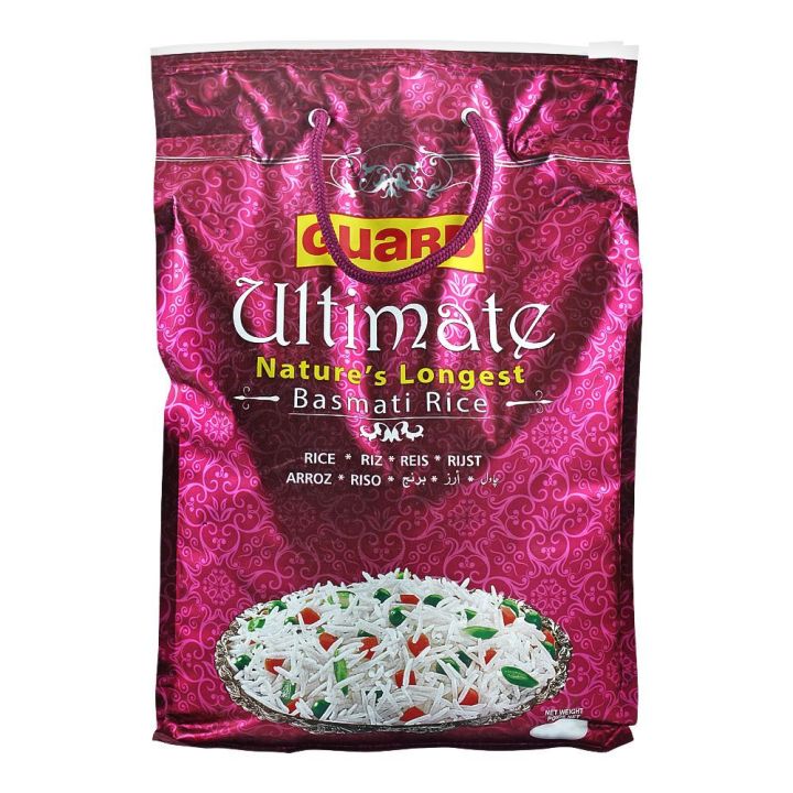 Guard Ultimate Basmati Rice, Nature's Longest, 5 KG | Daraz.pk