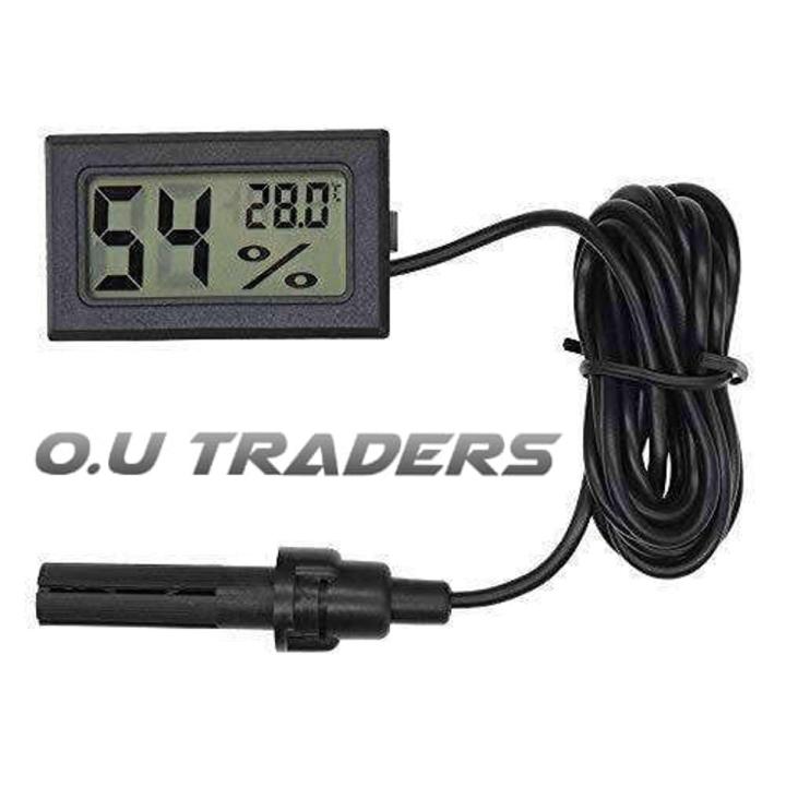 Temperature and Humidity Meter FY-12 with wire for outside tempreture ...