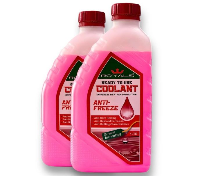Royals Car Coolant - Anti Freeze Coolant - Heat Prevent Coolant - Anti ...