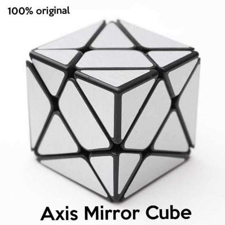 QIYI Mofangge Axis Mirror Cube -Silver- Super Smooth , Original Axis ...