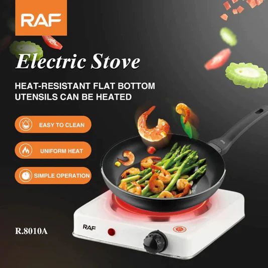 RAF Electric Stove-Efficient 1000W Electric Stove Mini Hot Plate For Quick Heat-Up And Easy ...
