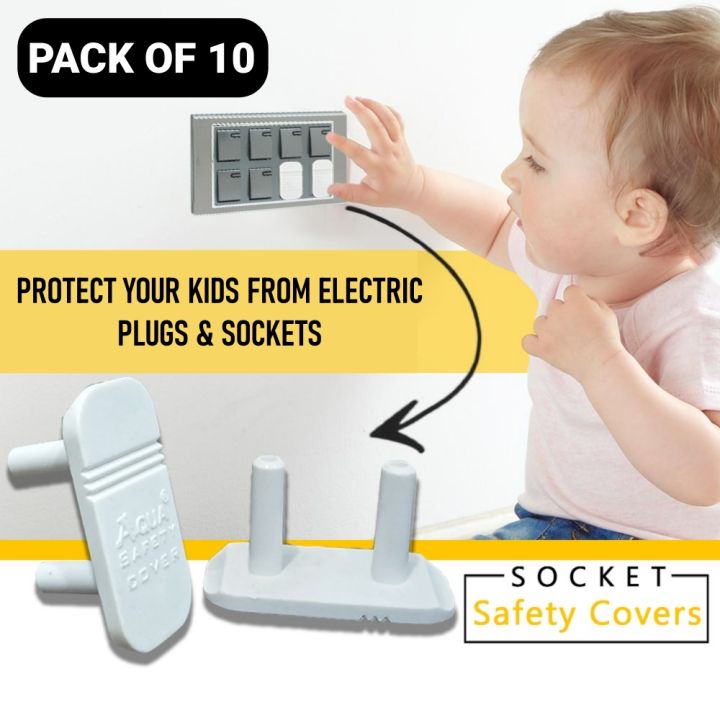 Sixonic Child Baby Kids Electrical Safety Outlet Plug Socket Cover ...