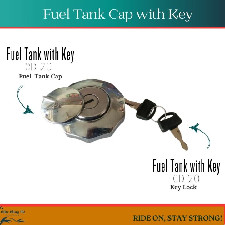 HONDA china bike CDi70 Tank Cap,Fuel Cap,Tanki Cap,Tank Lock | Daraz.pk