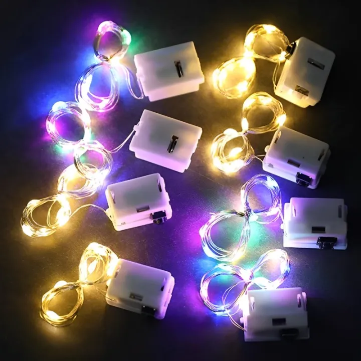 1/2Meters LED Star String Fairy Mini Led Multi Color Party Wedding ...