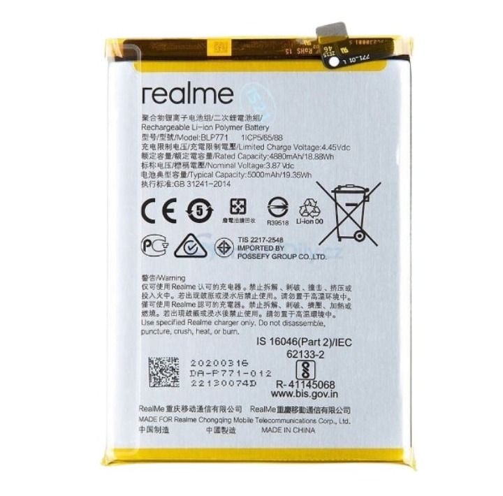 Realme 6i BLP771 Original Battery | Daraz.pk