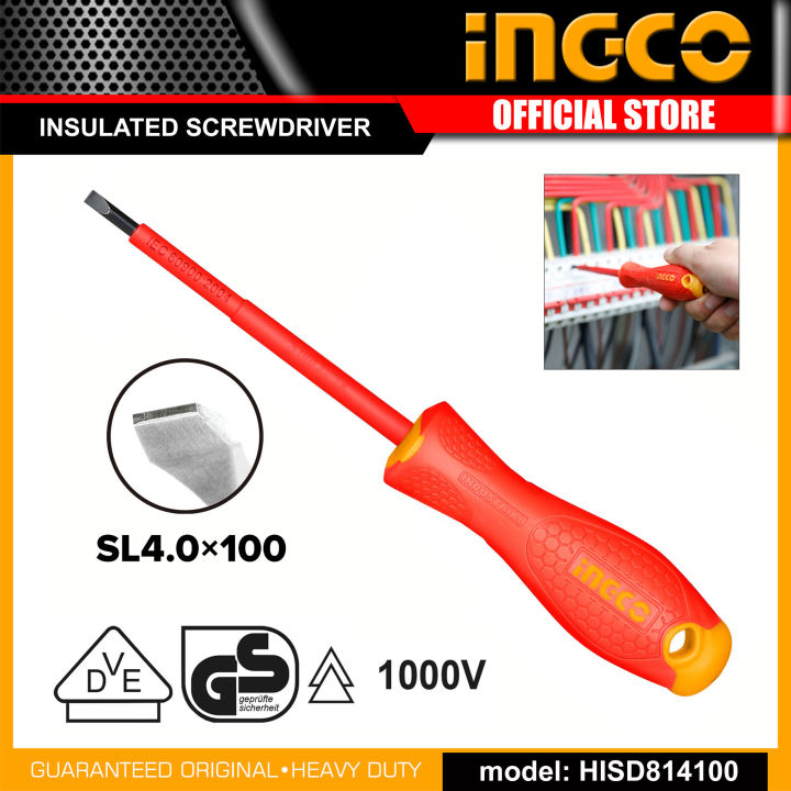 INGCO Insulated Screwdriver Slotted | Daraz.pk