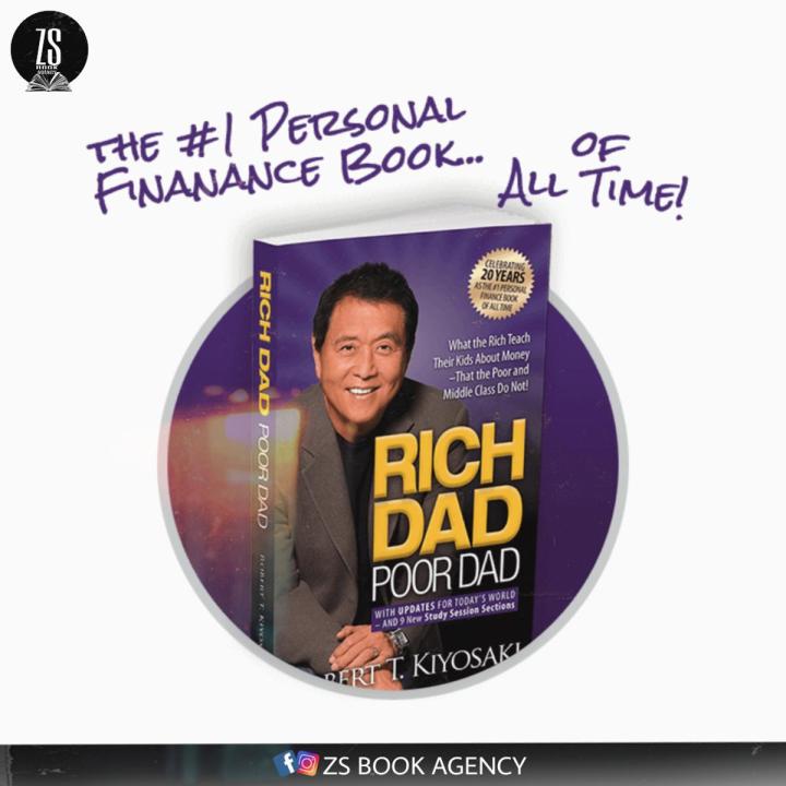 Rich Dad Poor Dad by Robert Kiyosaki - Unlock the secrets of financial success and build a ...