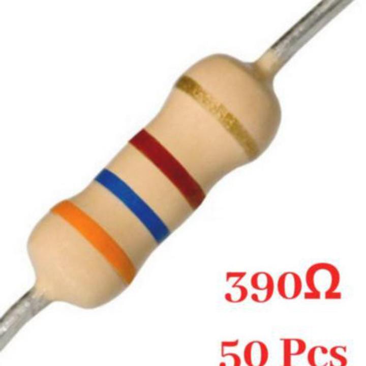50 Pcs- 390 Ohm resistor | Daraz.pk