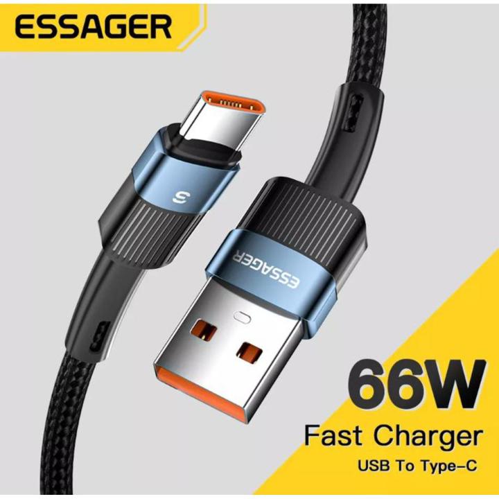 Essager 6A Type C USB Cable Fast charging ko | Daraz.pk
